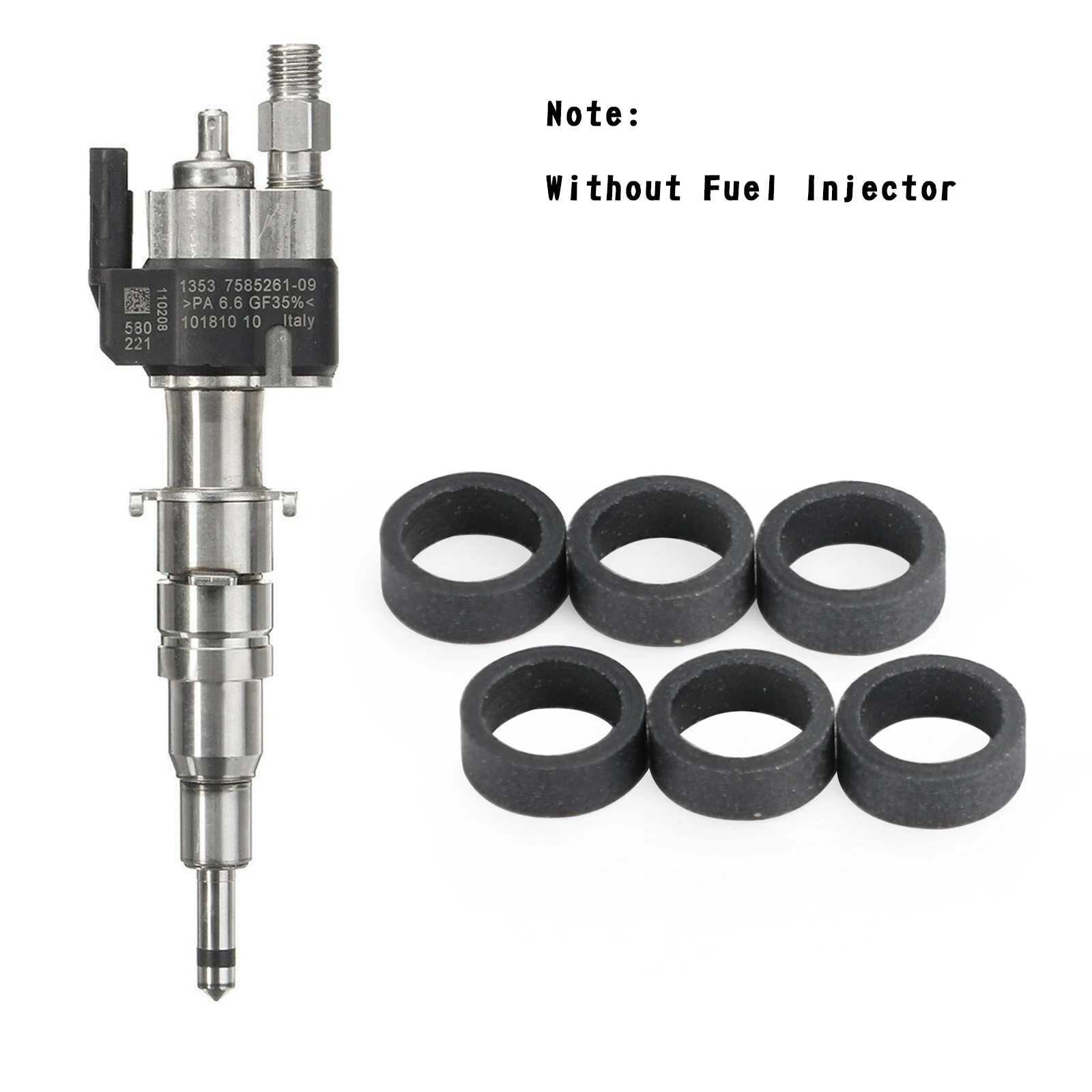 Artudatech-6PCS-Fuel-Injectors-Repair-Seals-Fit-For-BMW-135-335-535-550 ...