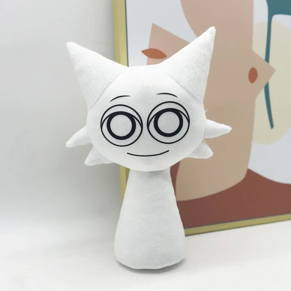 30cm-White-Sprunki-Plush-Horror-Game-Toys-Cute-Soft-Stuffed-Kid ...