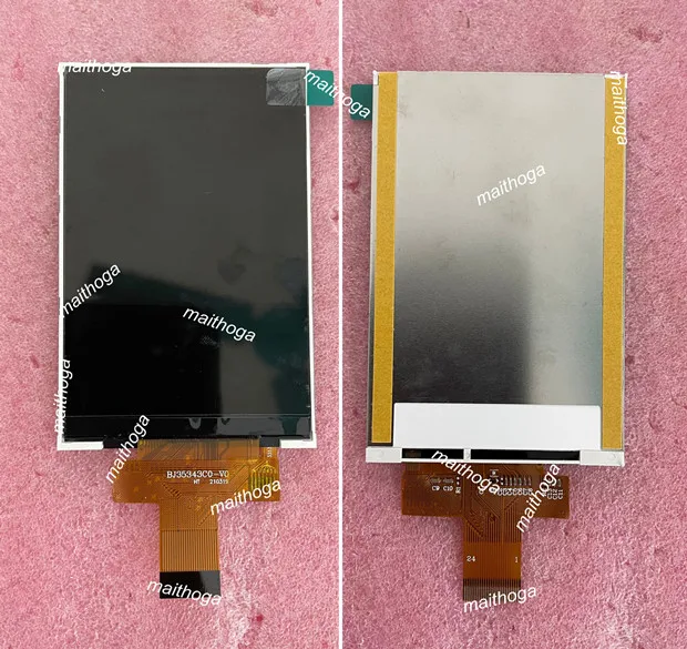 3.5 Inch 24pin Tft Lcd Color Screen Hx8357d Controller 320(rgb)*480 Wide Viewing Angle Mcu 8bit ...