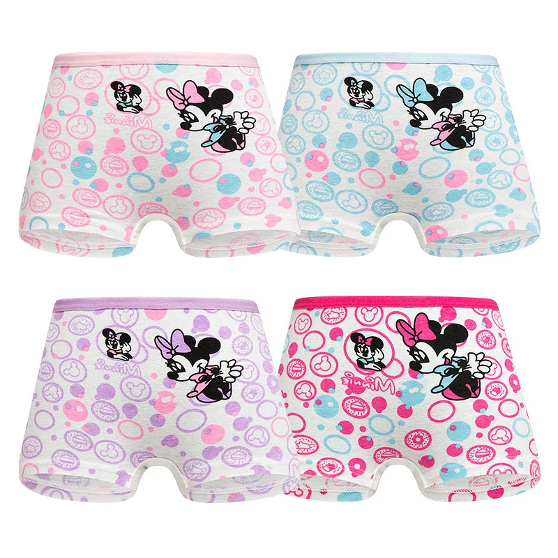 Kids-Minnie-Mickey-Snowwhite-Prints-Panties-Girl-Cotton-Underwear-Kids ...