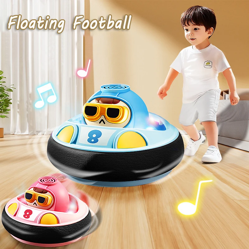 Kid Hover Soccer Ball Toys LED Light Music Rechargeable Floating ...
