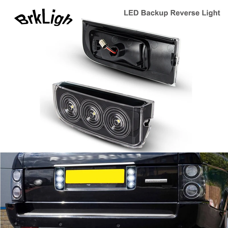 2Pcs-Rear-LED-Backup-Reverse-Lights-Reversing-License-Plate-Lamps-For ...