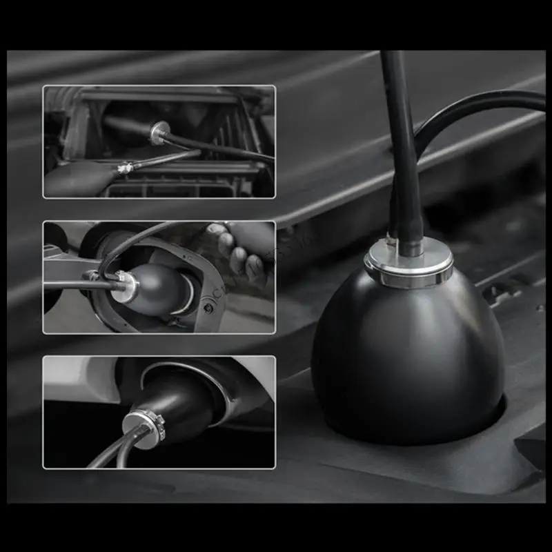 090E Car Smoke Machine Bladder Inflatable Leak Plug Block Leak Tester ...