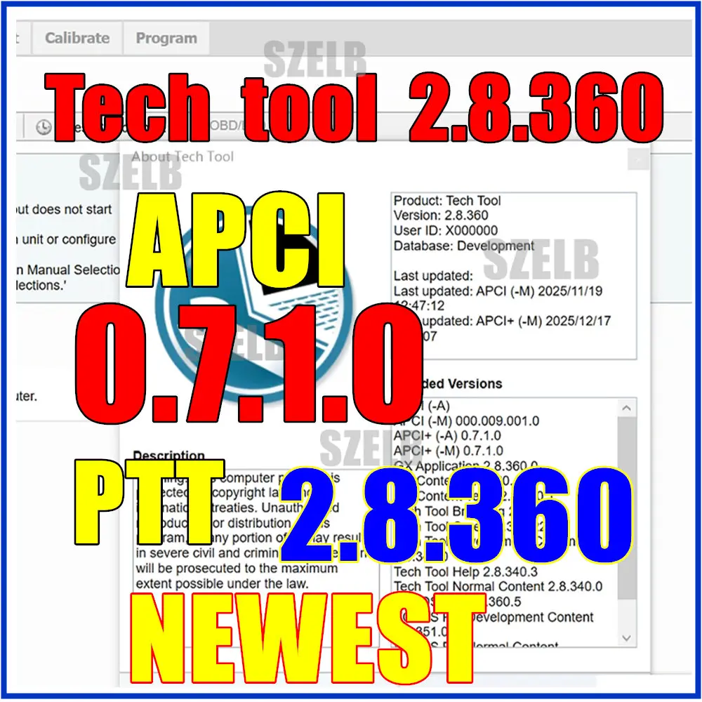 2026 PTT Premium Tech Tool 2.8.360 with APCI 0.7.1.0 +Developer Tool ...