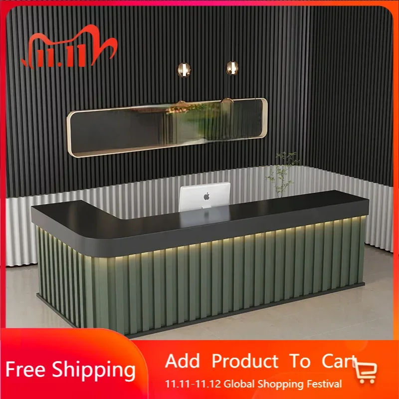 Mostrador-sencillo-de-recepci-n-para-oficinas-mesa-de-recepci-n-muebles ...