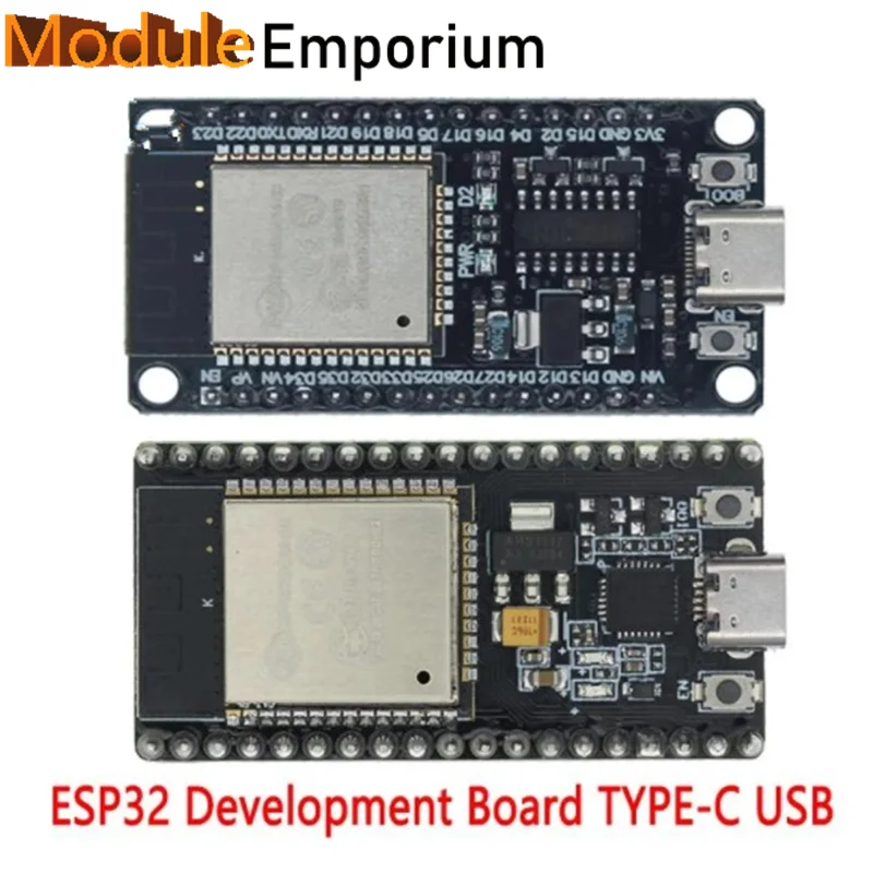 ESP32 Development Board TYPE C USB CH340C CP2102 WiFi+BT Ultra Low ...