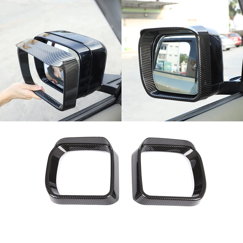 For Land Rover Defender 2020-2023 Exterior rearview mirror rain eyebrow ...