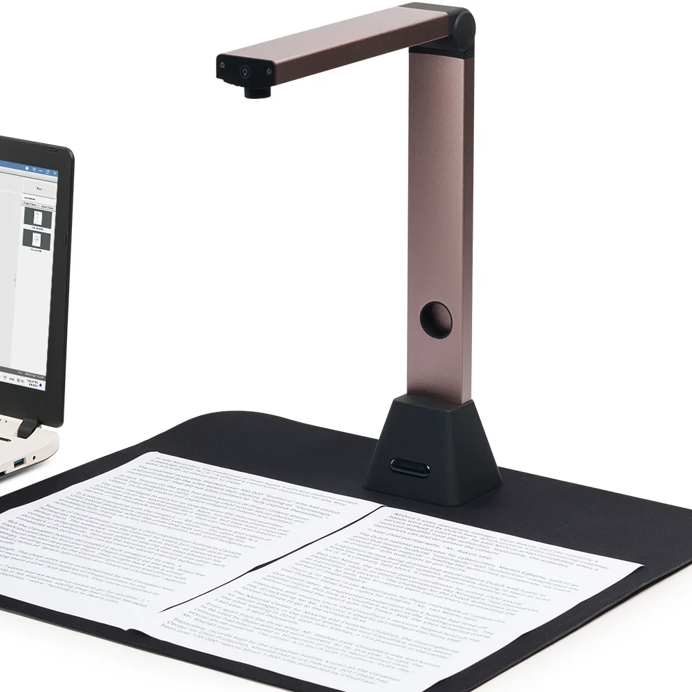 A3 A4 Size Large Format Book Photo Video OCR High Speed Portable 13Mp ...