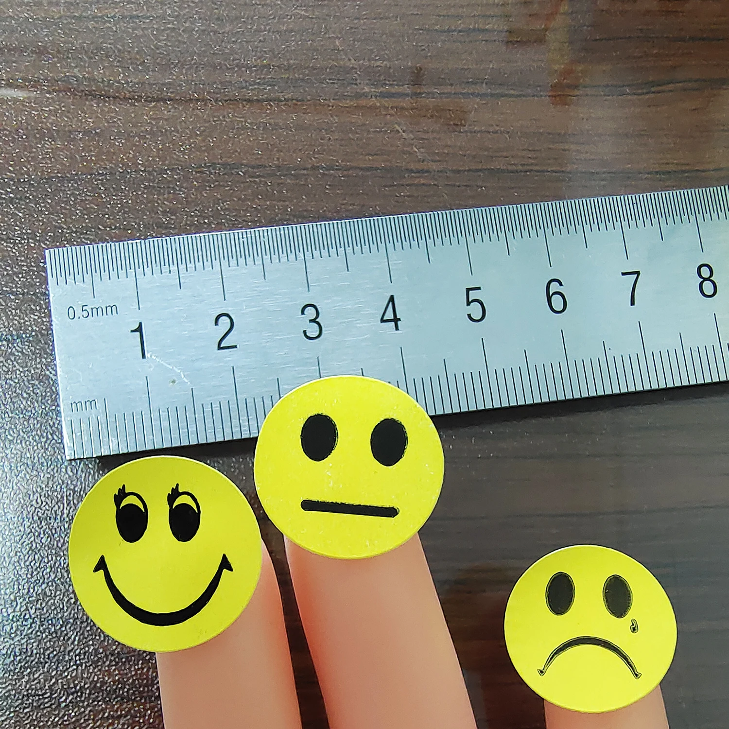 Facial Expressions Smileys Label