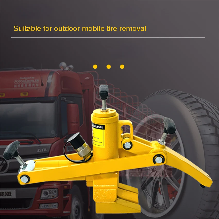 Tire Press Truck Trailer Loader Tire Removal Repair Tool Pneumatic ...