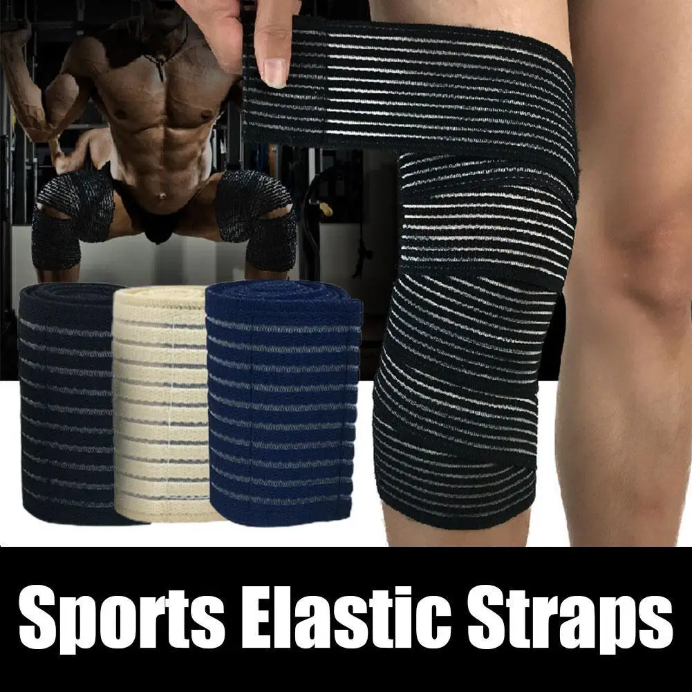 Elastic-Knee-Wrap-Compression-Bandage-Brace-for-Legs-Stabilising ...