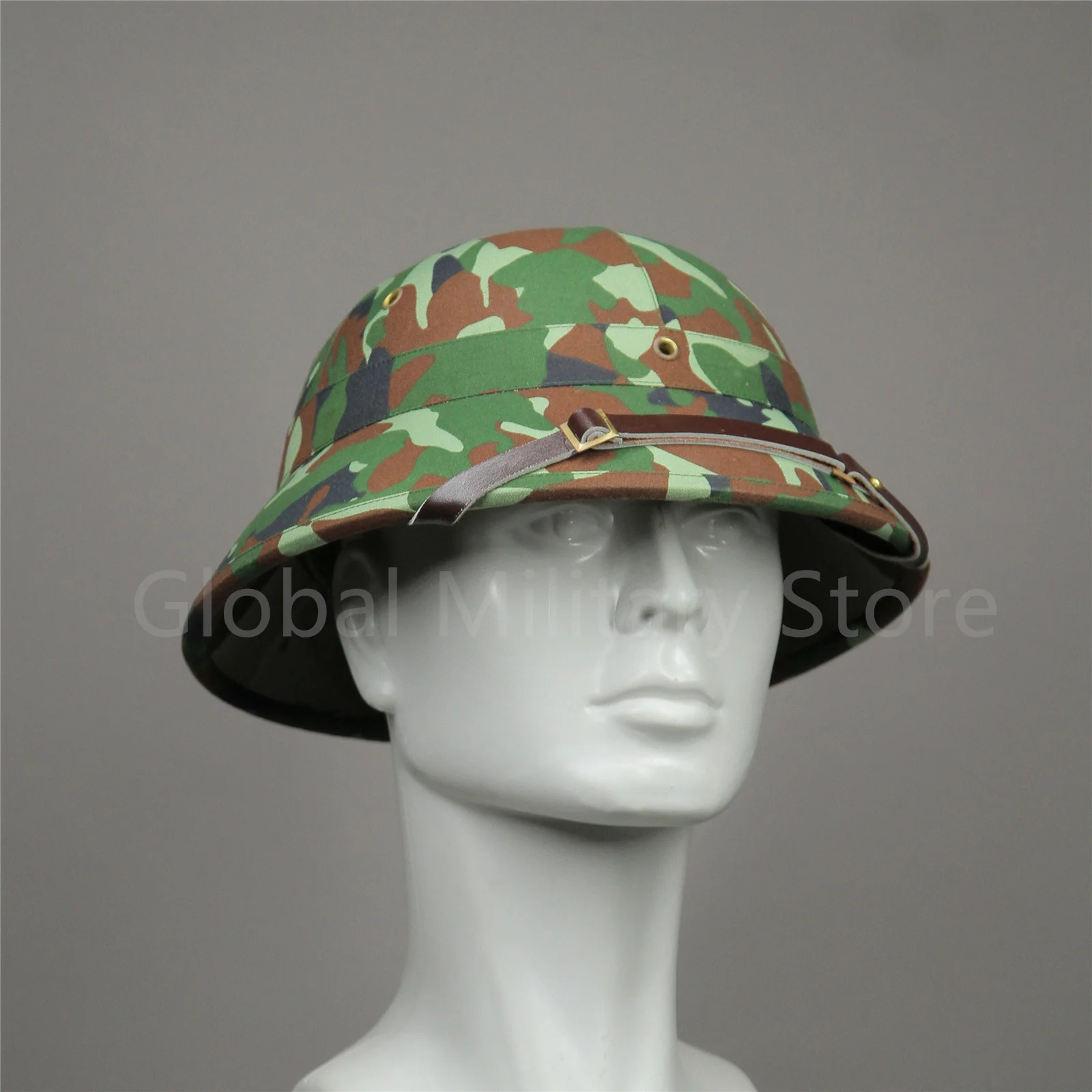 Vietnam-Army-Combat-Helmet-Tactical-Camouflage-Hat-Jungle-Cap-with-Net ...