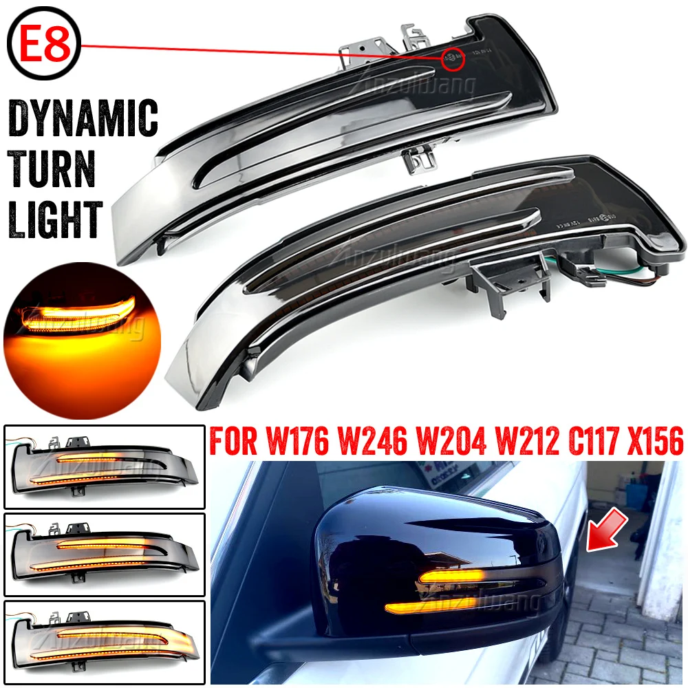 Dynamic-Blinker-LED-Turn-Signal-Light-Indicator-For-Mercedes-Benz-A-B-C ...