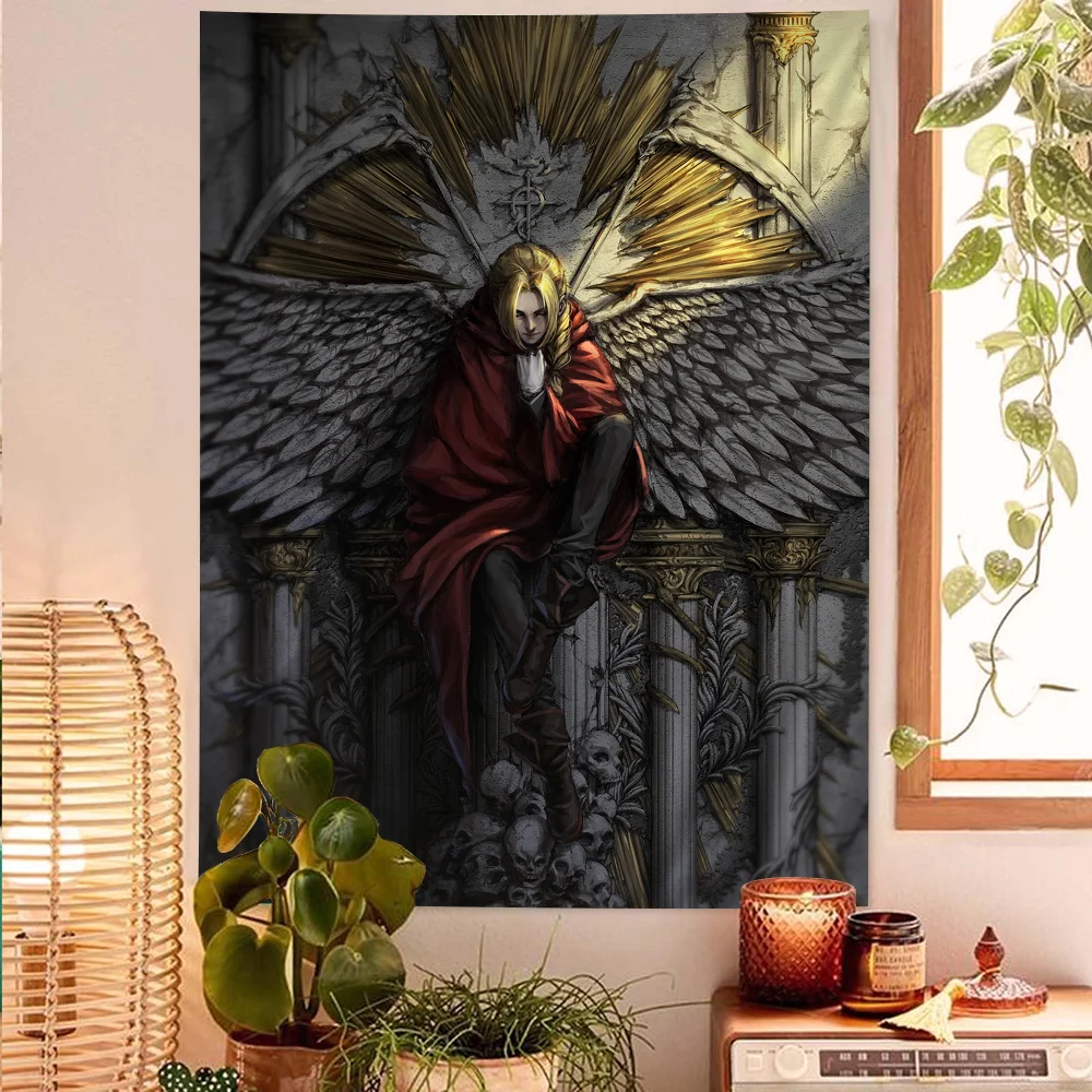 Fullmetal Alchemist Anime Tapestry Art Science Fiction Room Home Decor ...