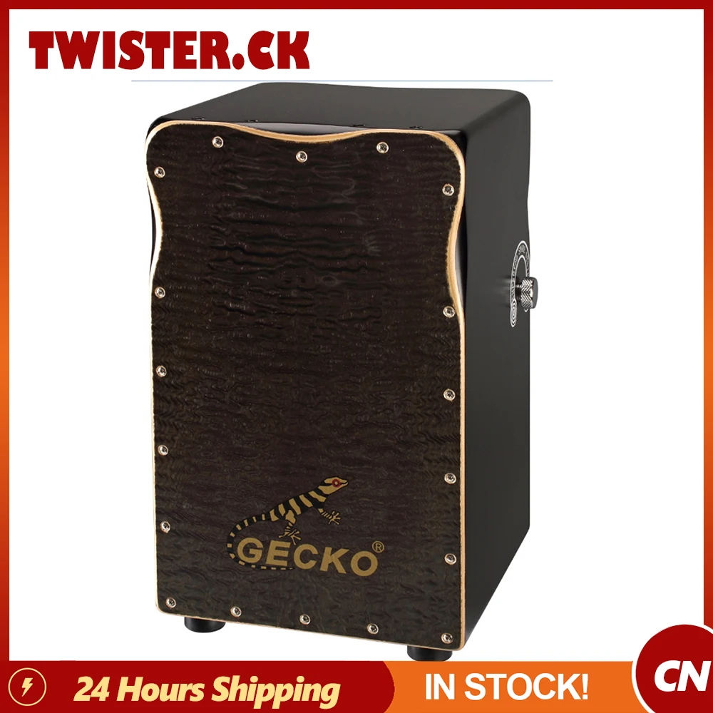 Classic Wooden Box Drum Cajon Adjustable String Portable Professional ...