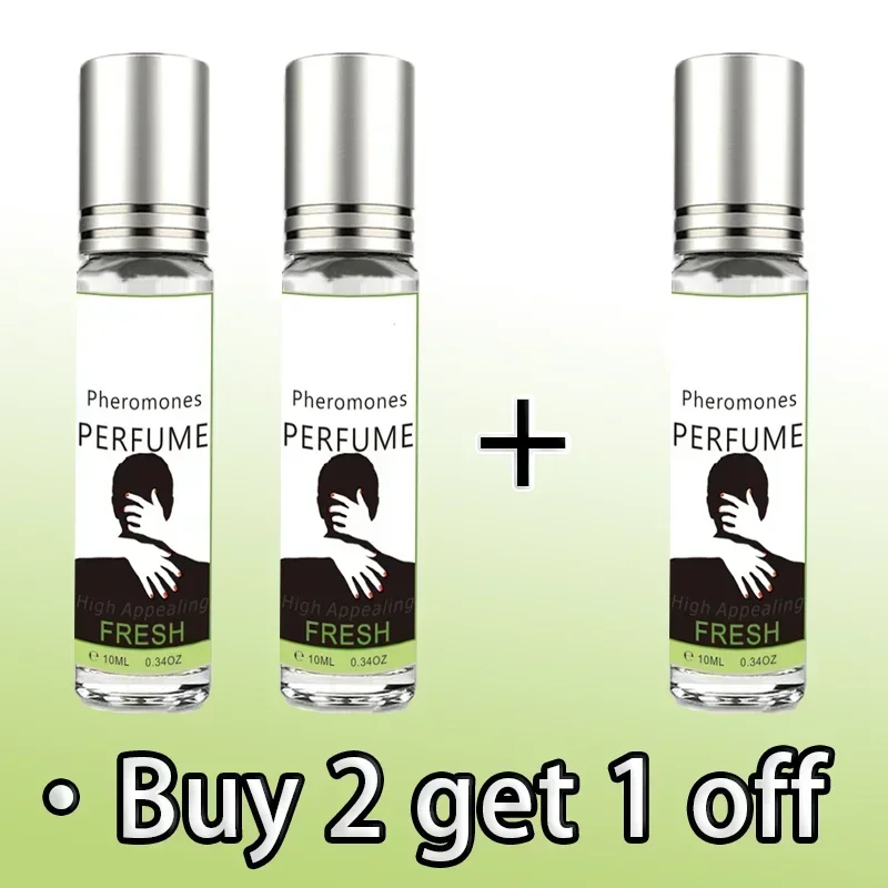 Perfume de feromonas para mujer, aceite Roll-on de larga duración, fragancia para citas, sexo ...