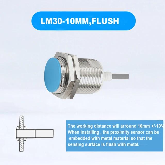 Cloweit IP68 Inductive Proximity Sensor Switch PLC Smart Automatic ...