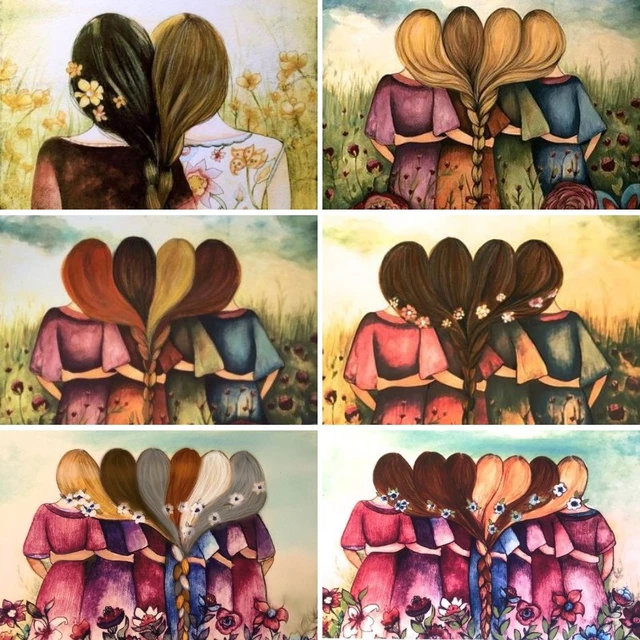 4 Sisters Clipart
