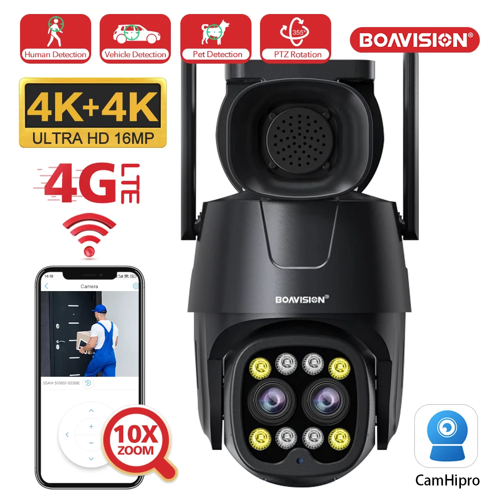 WIFI-4G-Sim-Card-Security-Camera-Dual-4K-8MP-Ultra-HD-Lens-10X-Digital ...