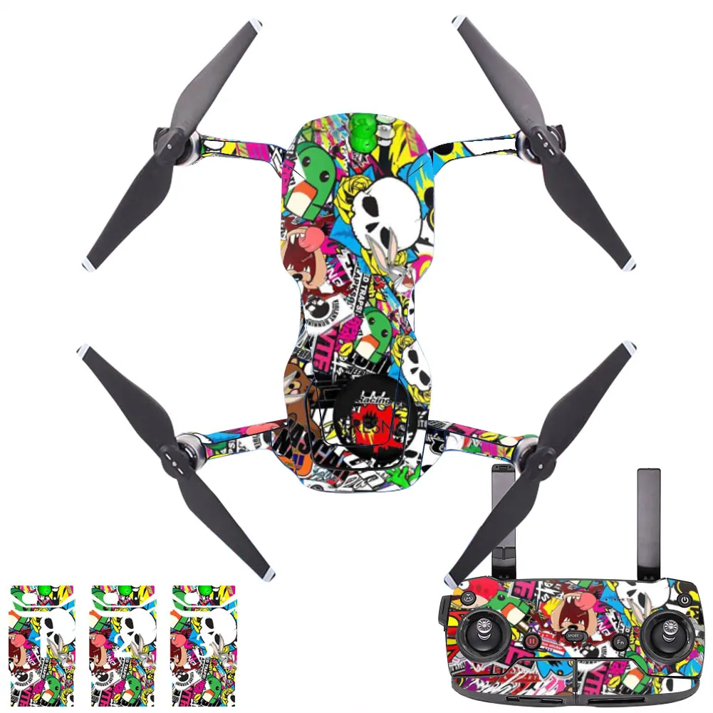 Colorful-Sticker-for-DJI-Mavic-Air-1-Skin-Sticker-Drone-Body-Remote ...