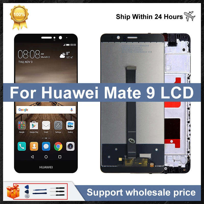 Para huawei companheiro 9 lcd MHA L09 MHA L29 MHA AL00 display toque ...
