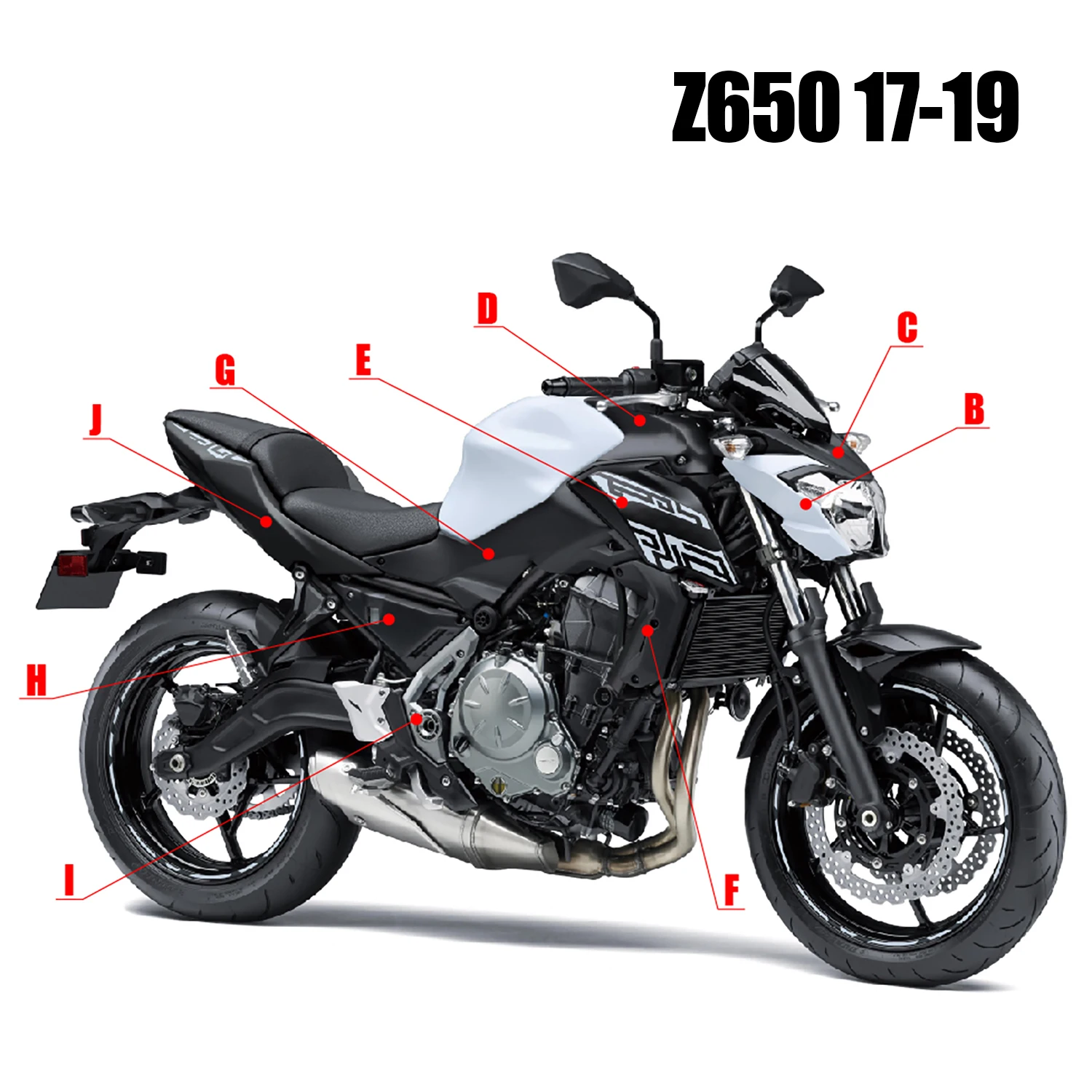 Z650-Fairings-Injection-Panel-Bodywork-Frame-Protector-Kits-For ...