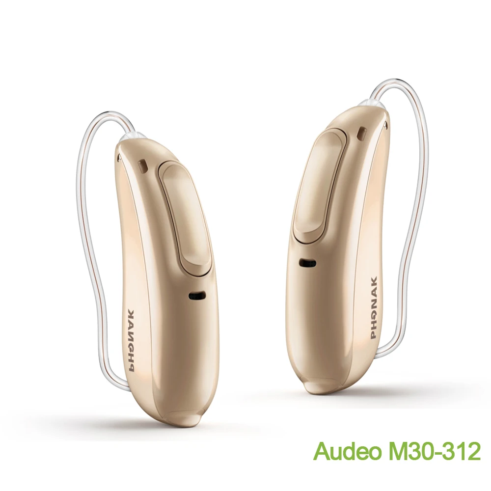 Phonak Hearing Aids Audeo M(30/50/70/90)ric 312 Battery Hearind Bluetooth Wireless Digital 20 ...