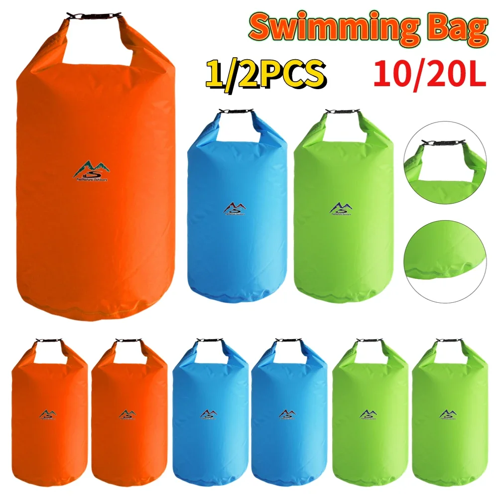 1-2PCS-Waterproof-Swimming-Bag-10L-20L-Dry-Sack-Waterproof-Drifting-Bag ...