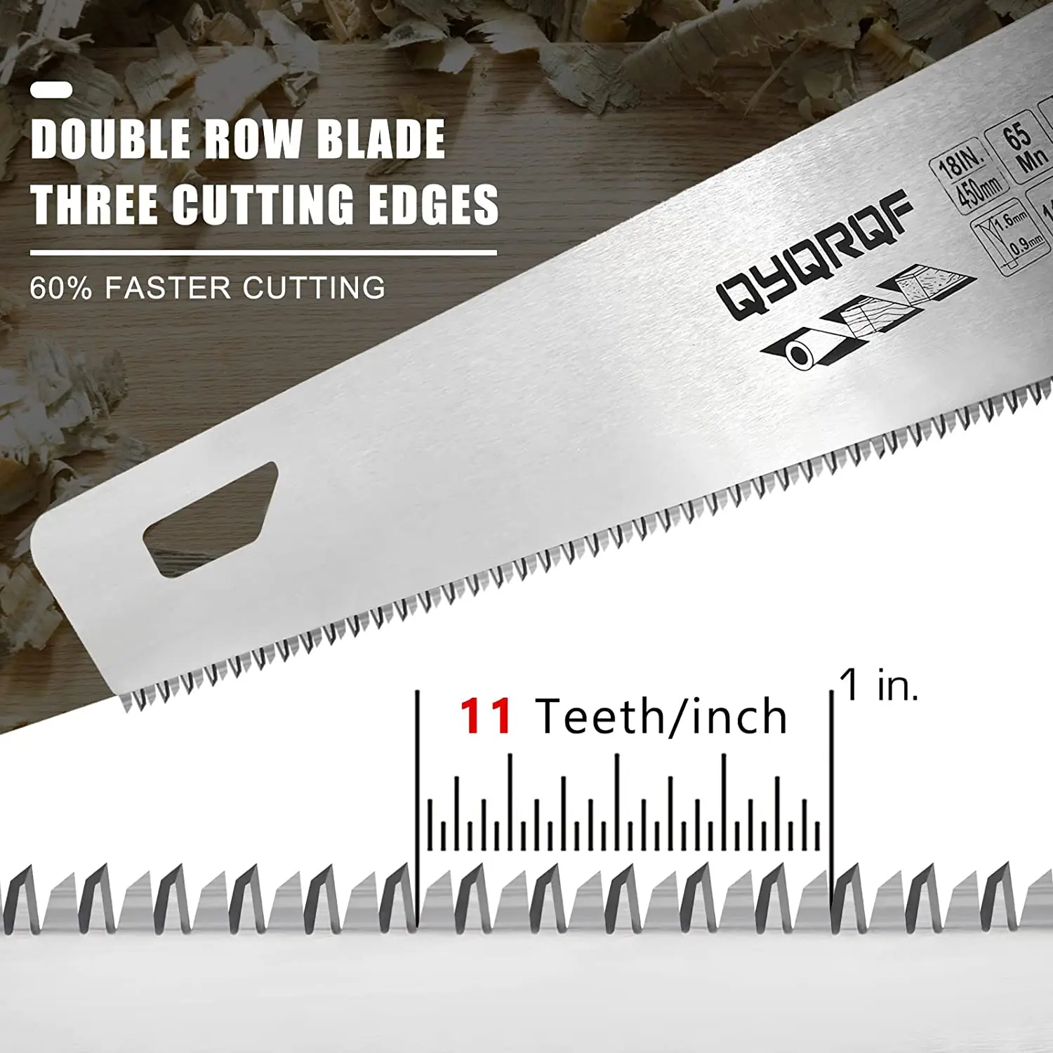 Crosscut Saw Teeth
