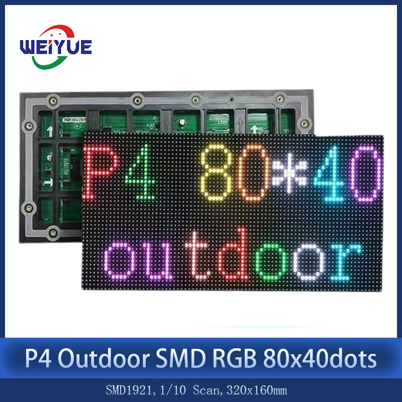P4-Outdoor-Full-color-led-display-module-led-panel-80-40-DIY-led-Matrix ...