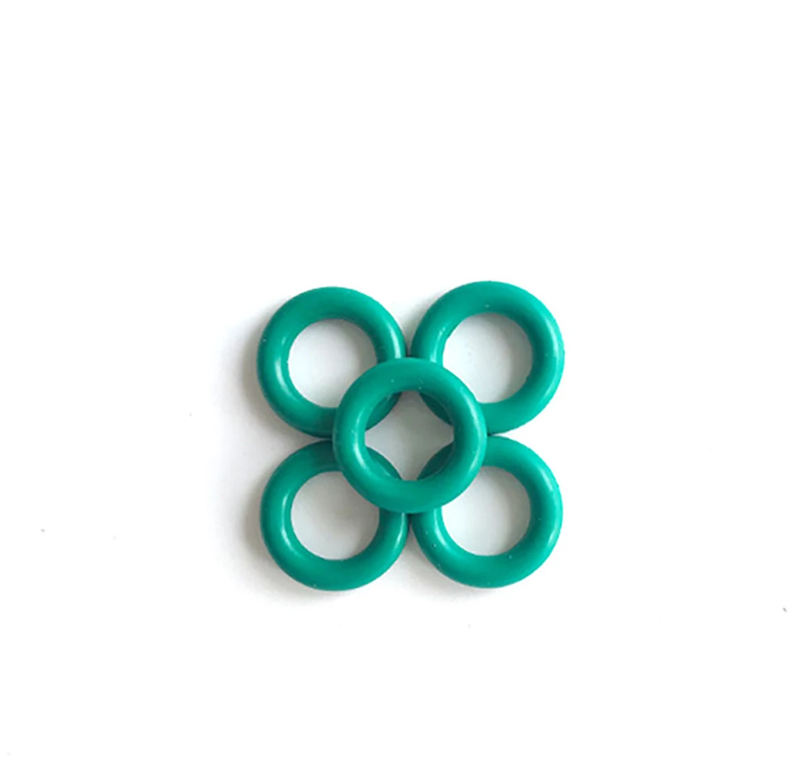Green FKM Thickness CS 2.5mm Rubber Ring O Rings Seals OD 7/8/9/10-50mm ...