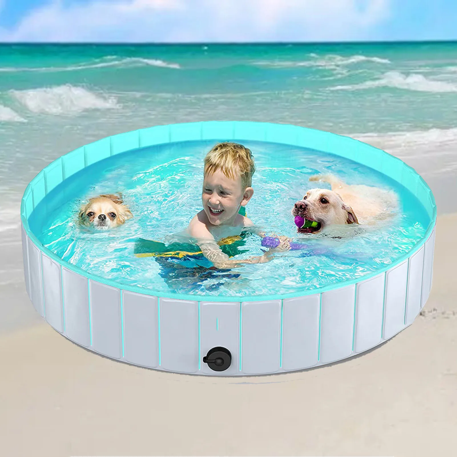 Kids Hard Plastic Swimming Pool