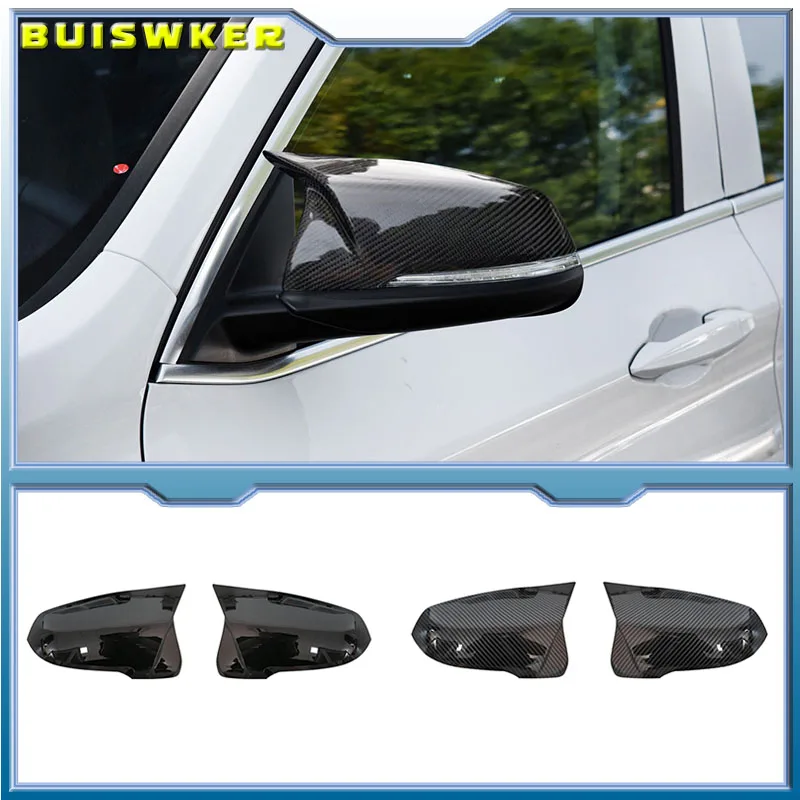 Carbon-Fiber-Look-Black-Rearview-Mirror-cover-for-BMW-F44-F40-G29-2020 ...