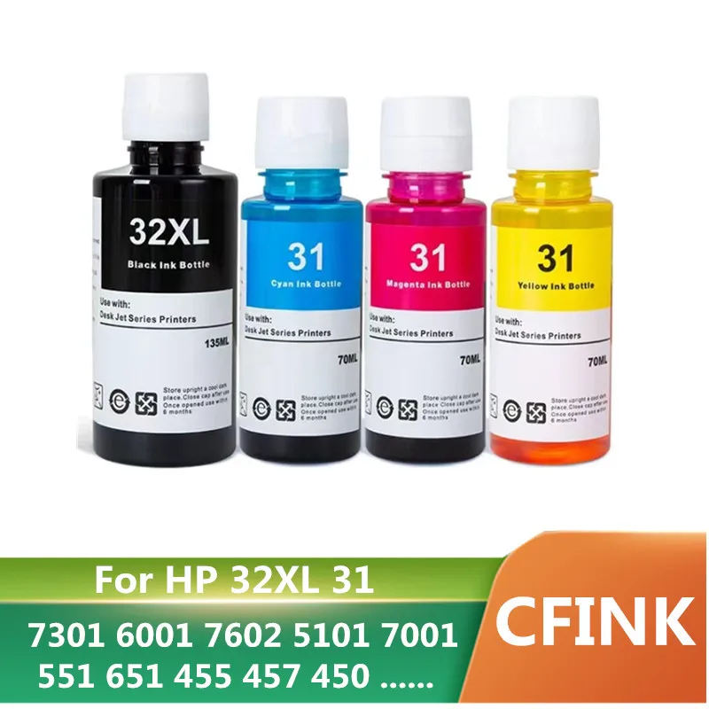 1pc-Ink-Bottles-Compatible-With-31-32XL-Refill-Dye-Ink-Suitable-For-HP ...