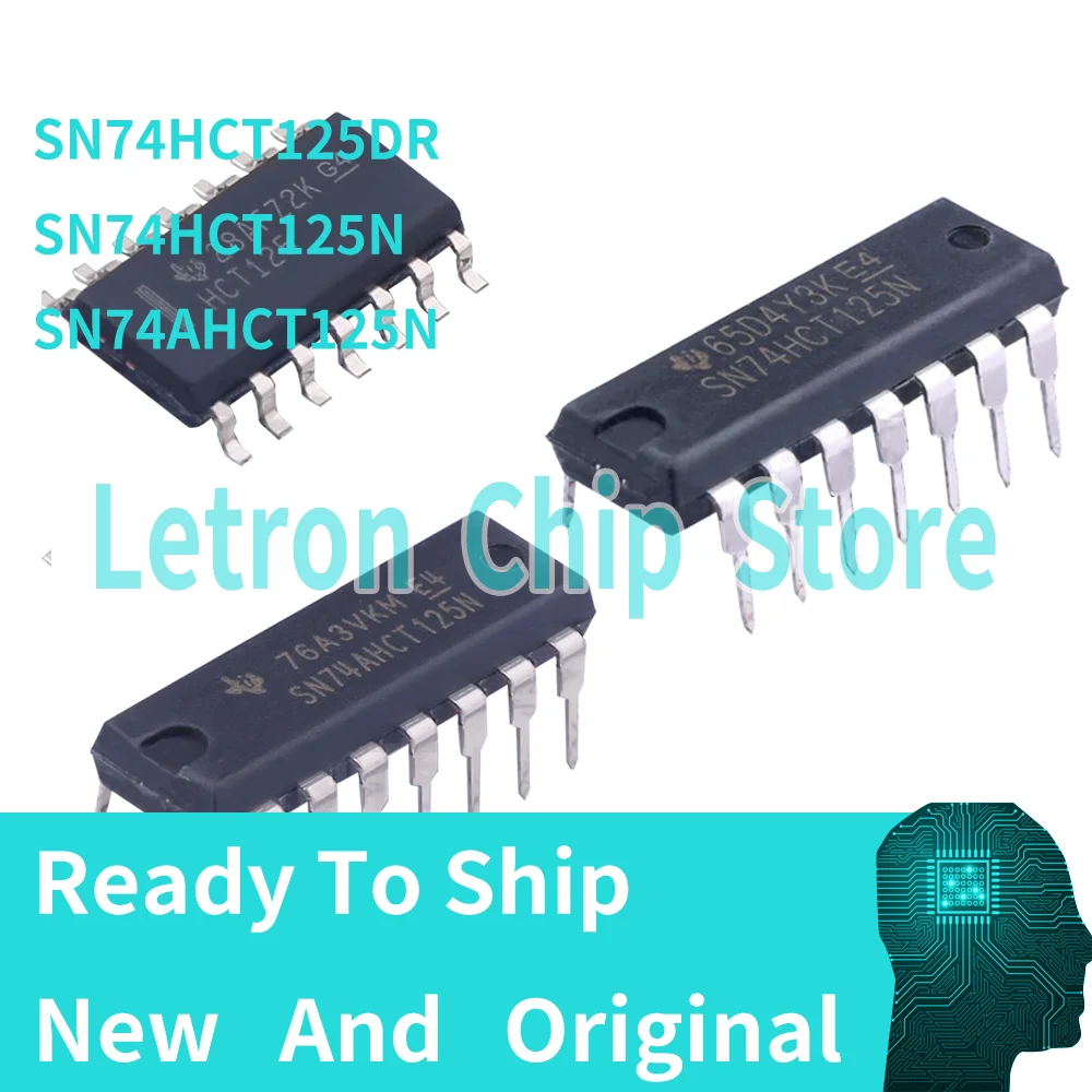 10pcs/lot New Original SN74HCT125 Level Shifter SN74HCT125N ...