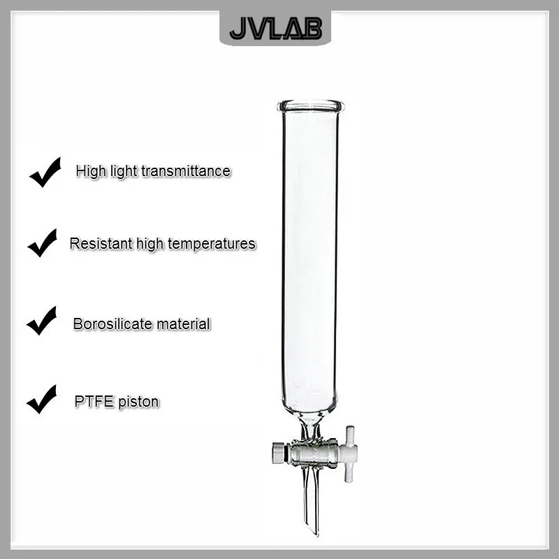 Column Chromatography Adsorption Chromatography PTFE Piston Without ...
