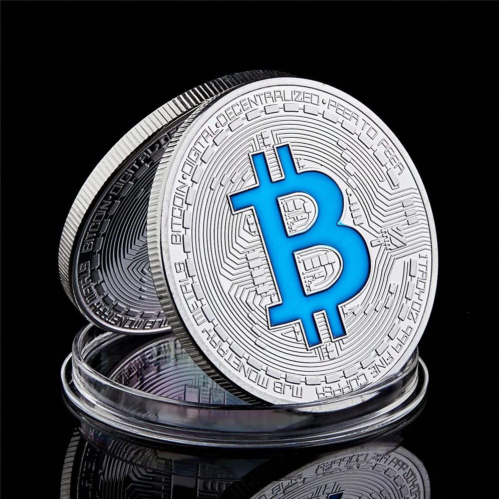 Moneda-coleccionable-de-Bitcoin-chapada-en-plata-moneda-conmemorativa-f ...