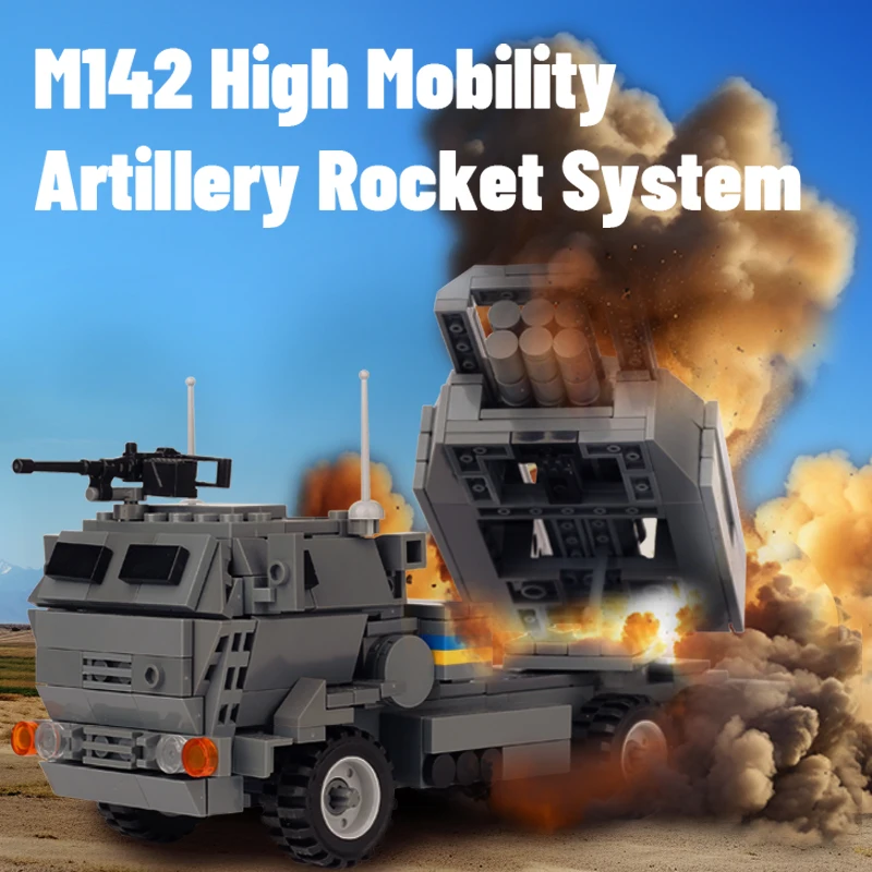Modern-Mliatry-US-Army-Wheeled-Launch-Vehicle-HIMARS-Building-Blocks ...