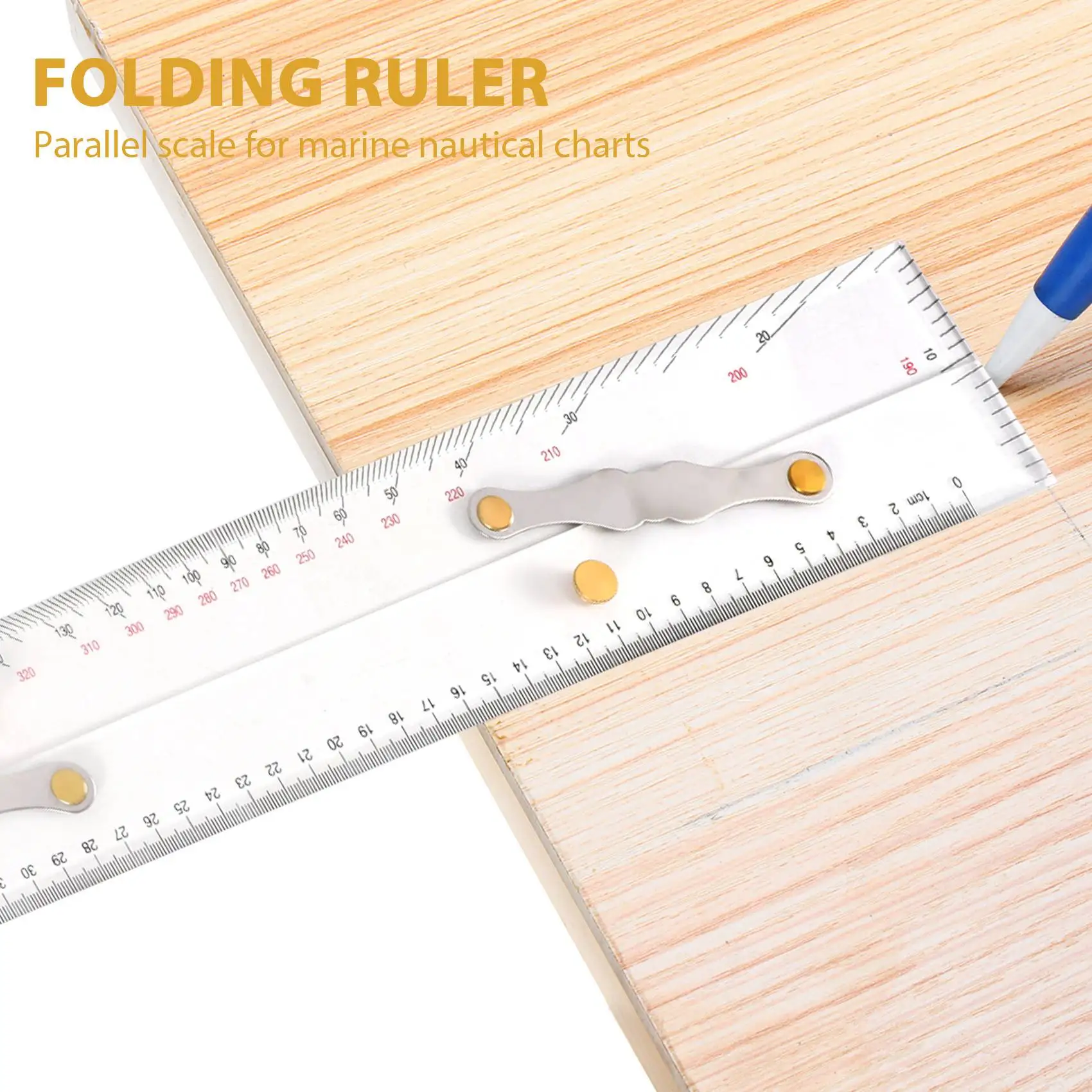 Marine Ruler Parallel Ruler Nautical Charts Parallel Ruler Mapping ...