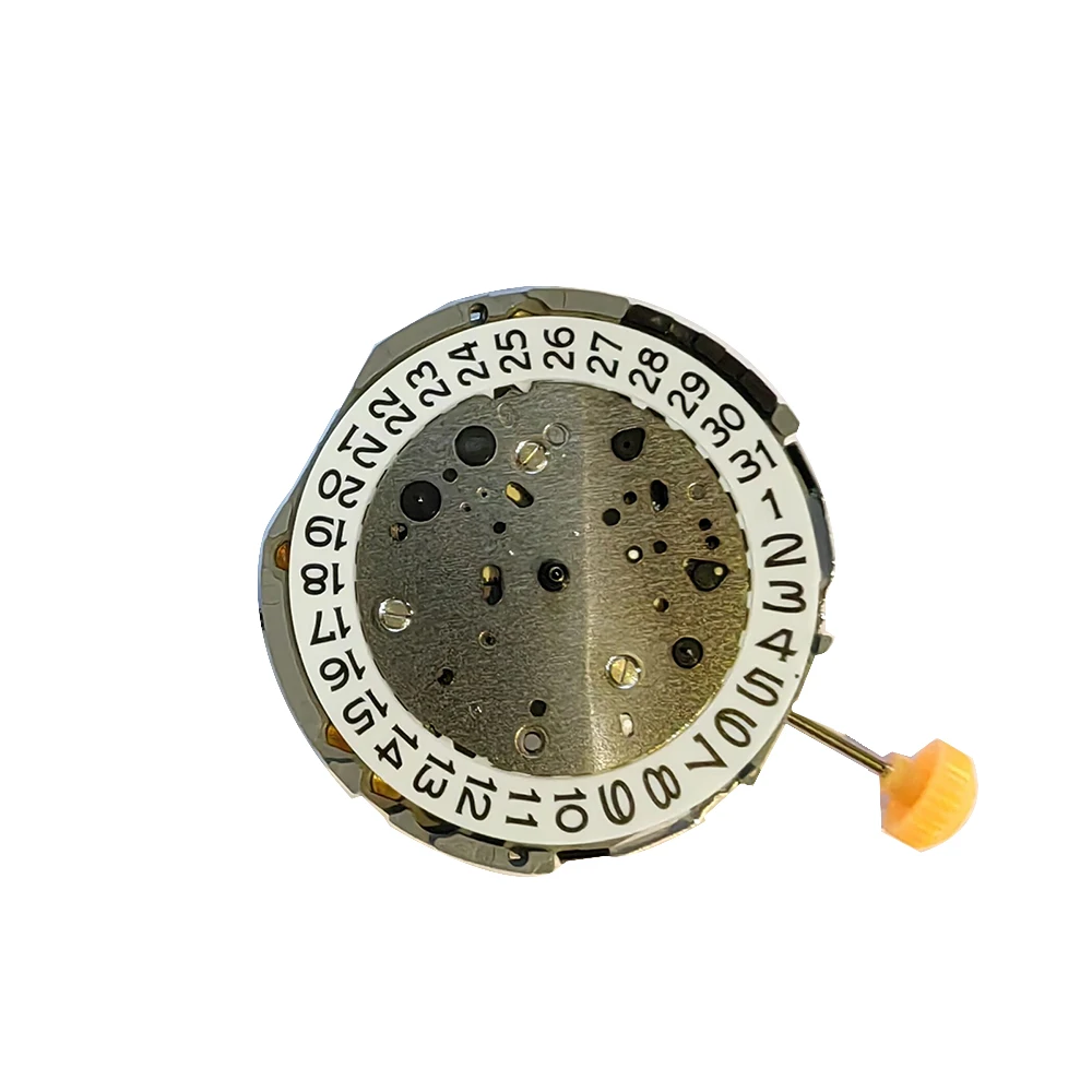 6Pins Watch Movement With Winding Stem for JP25 Quartz Movement Repair ...