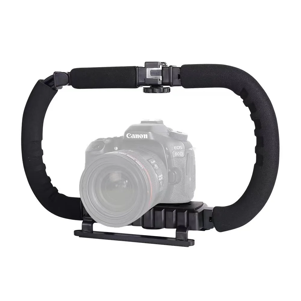 Action-Stabilizer-Grip-Flash-Bracket-Holder-Handle-Professional-Video ...