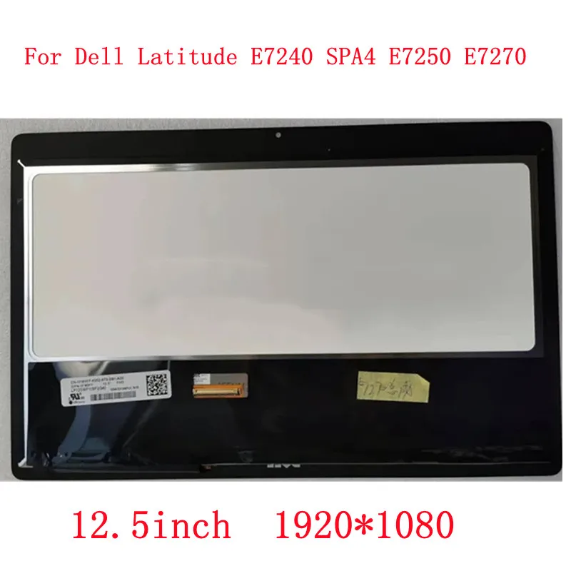 12-5-For-Dell-Latitude-E7270-E7250-E7240-P22S-P26S-P26S001-LCD-Touch ...
