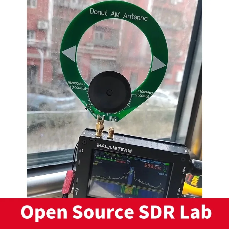 2PCS-Donut-SW-MW-Antenna-Mini-Loop-Antenna-for-HFDY-Malahiteam-DSP1 ...