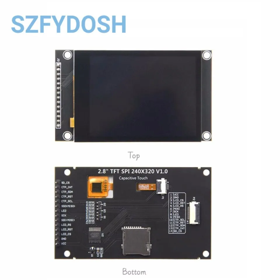 2-8-Inch-240-320-SPI-Serial-TFT-LCD-Module-Display-Screen-With-Touch ...