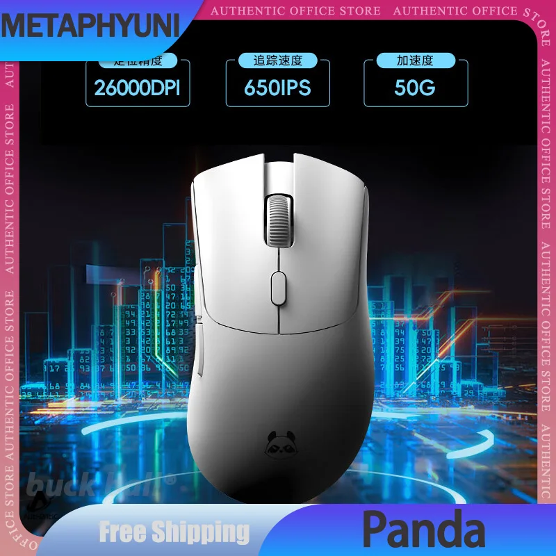 Metaphyuni-Metapanda-Mouse-3-Mode-USB-2-4G-Bluetooth-Wireless-Mouse ...