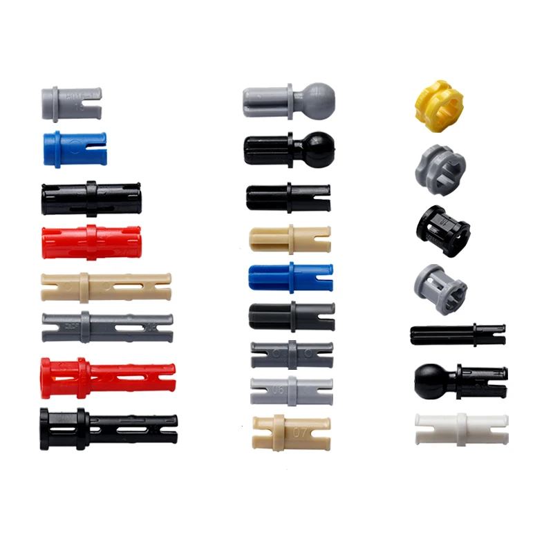 100Pcs-lot-Technical-Part-Connector-Pin-Peg-Cross-Axle-Bushes-Building ...