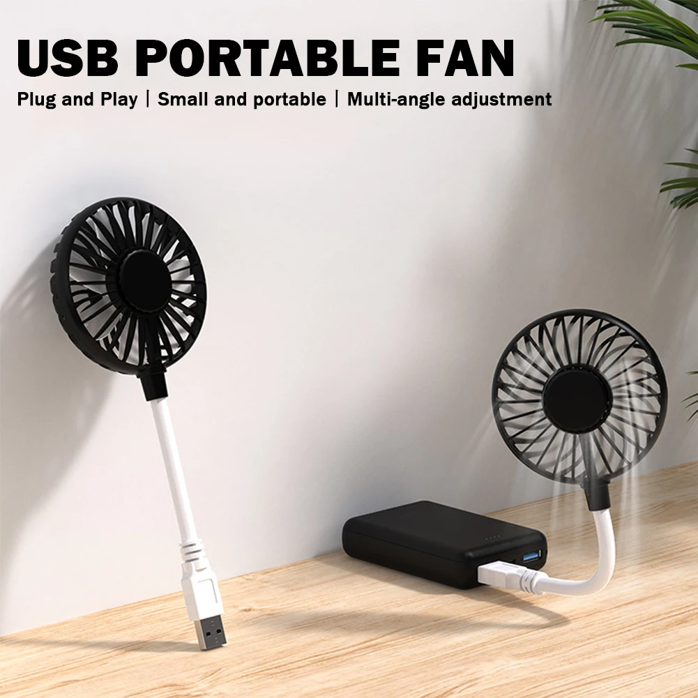 Usb Fan Small Fan Cooler Portable Plug and Play Mini Fan USB ...
