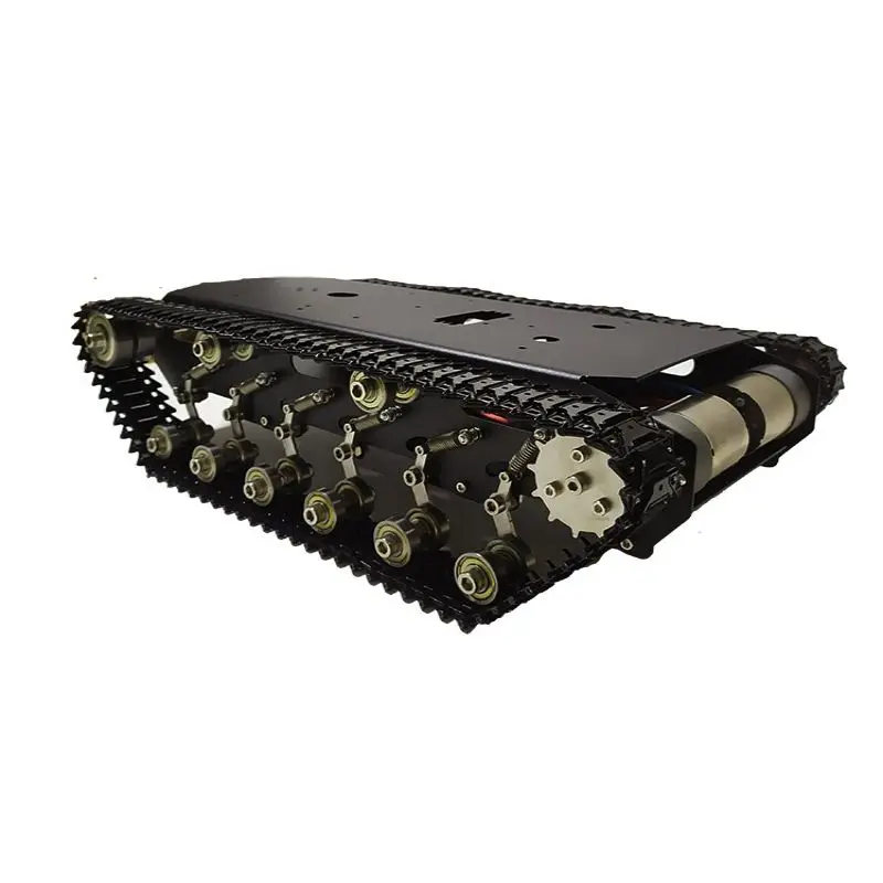 Big-Load-TS600-RC-Tank-Metal-Chassis-Plstaic-Stainless-Track-Robot-Car ...