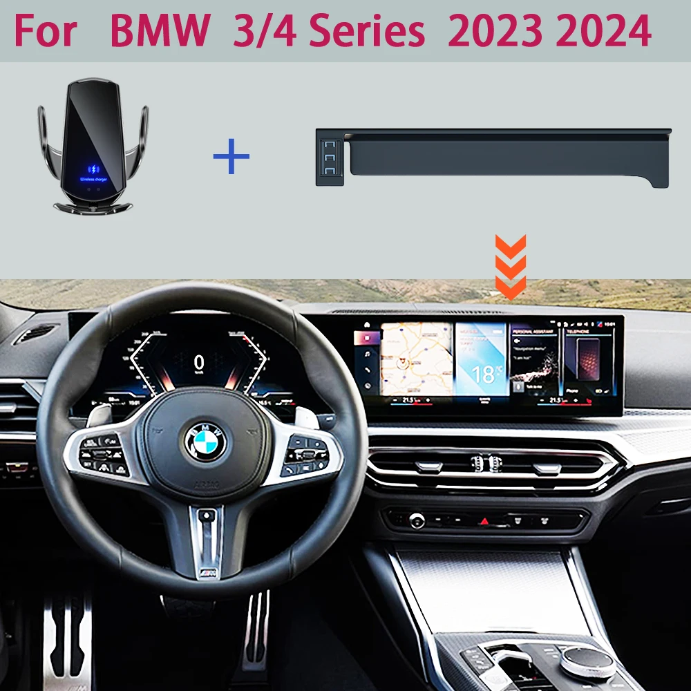 Car-Phone-Holder-For-BMW-3-Series-4-Series-G20-G22-2023-2024-Screen ...