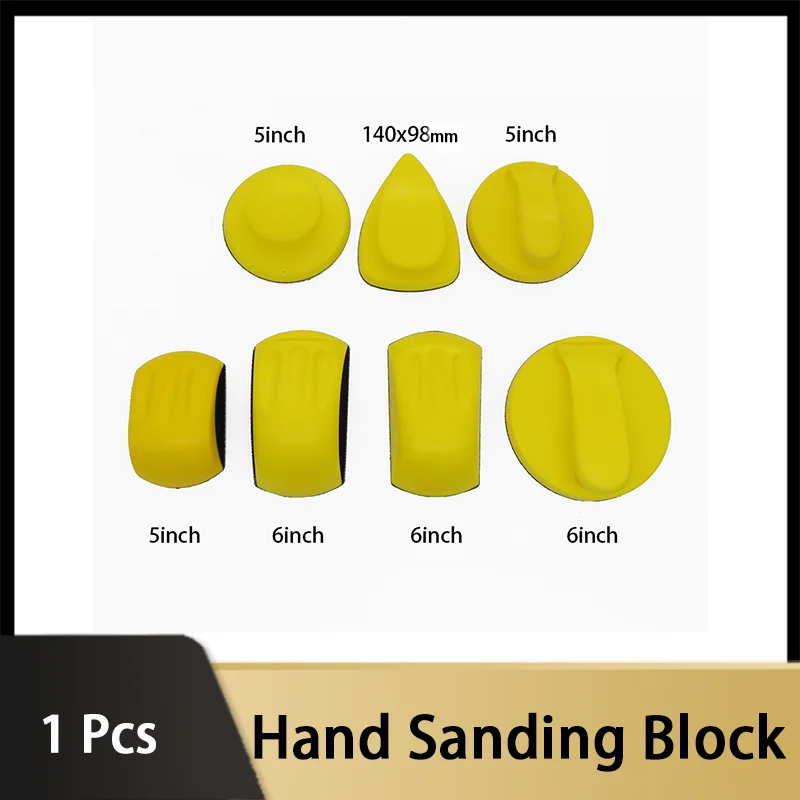 Hook Loop Hand Sanding Block | Hand Abrasive Block Loop | Sandpaper ...